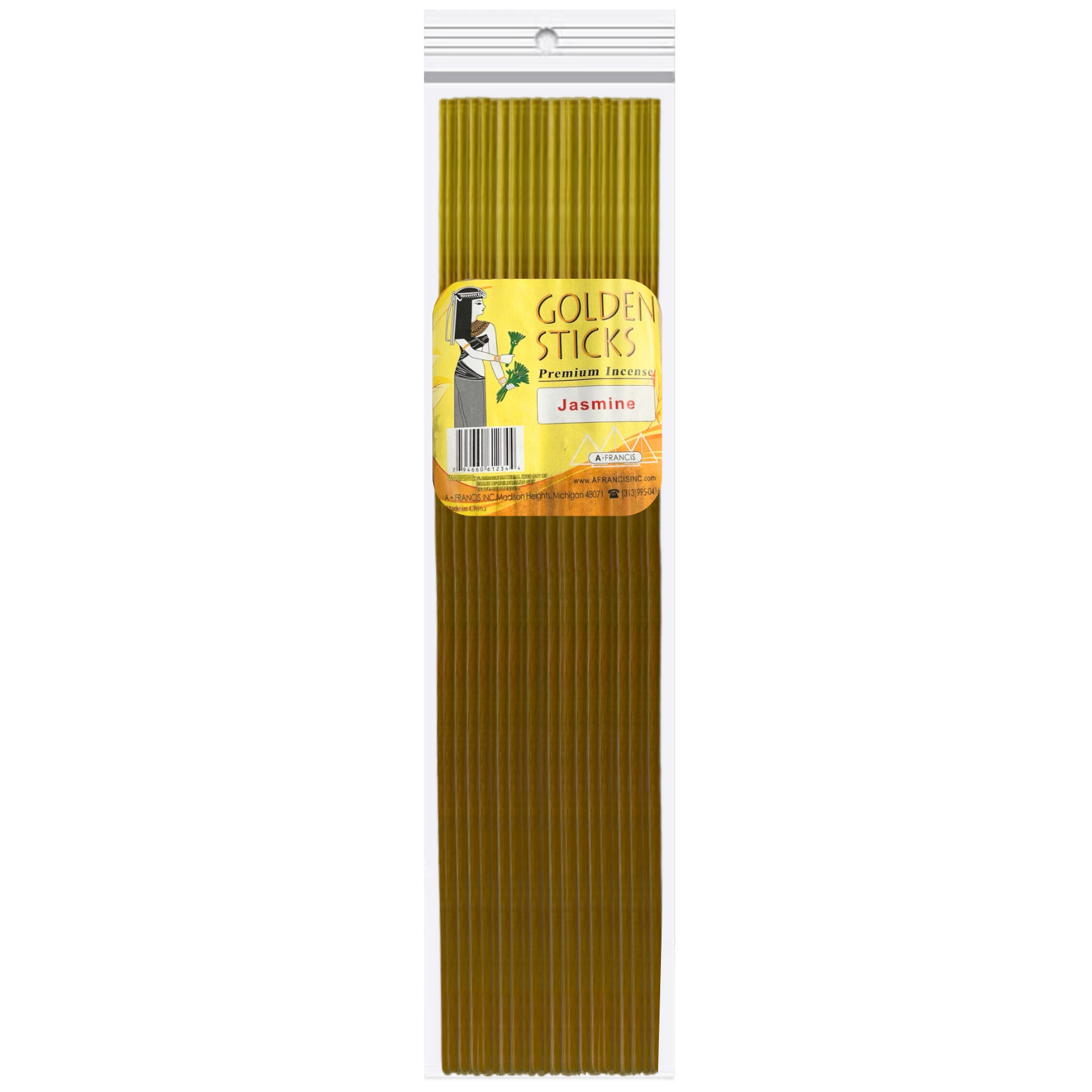 Golden Sticks Incense Sticks 19"- Jasmine (1 Count)