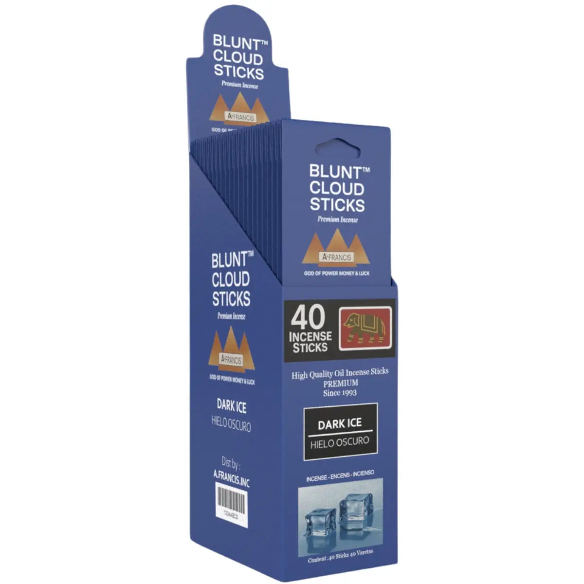 Blunt Cloud 11" Incense Sticks – Dark Ice Scent (12 Pack Box)